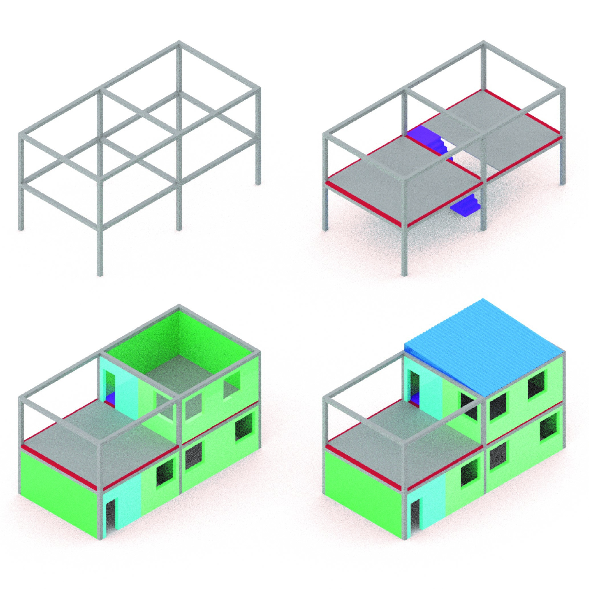 HANGING SPACES | Furniture Design Project